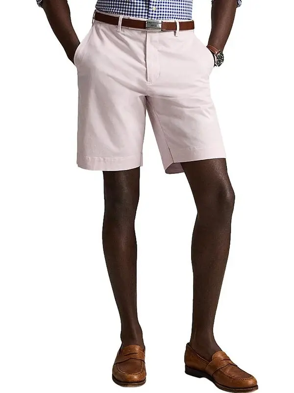 Polo Ralph Lauren Classic Fit 9" Chino Shorts - Pink
