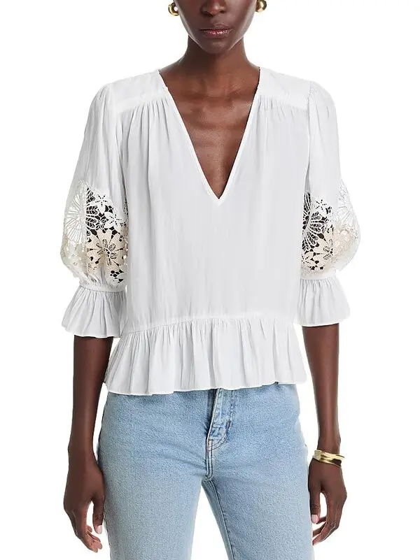Ramy Brook Berry Top - Ivory