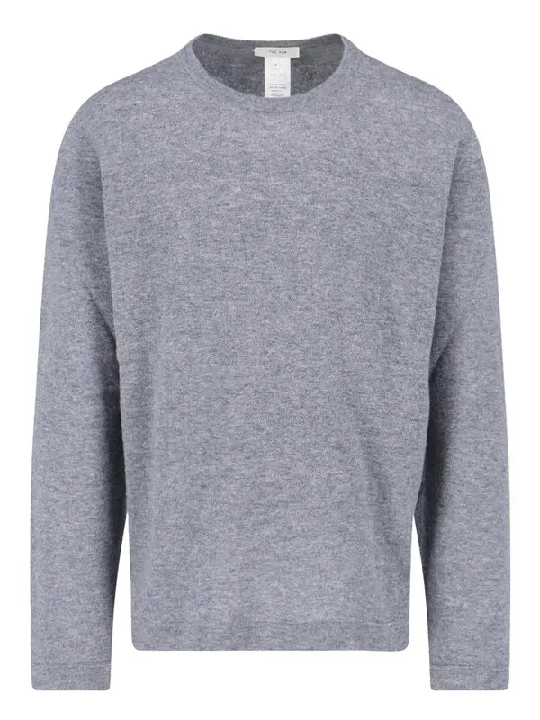 THE ROW Casas Cashmere Sweater - Gray