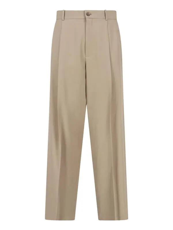 THE ROW Gianni Tailored Trousers - Beige