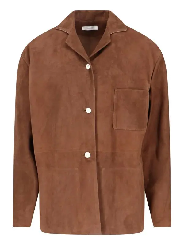 THE ROW Fabian Jacket - Brown