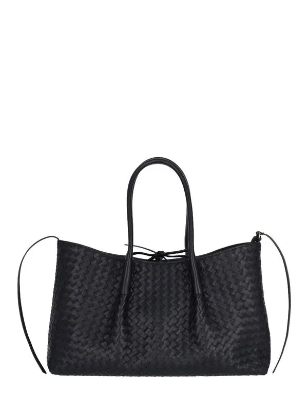 Bottega Veneta Medium Reversible ‘pinacoteca' Bag - Black
