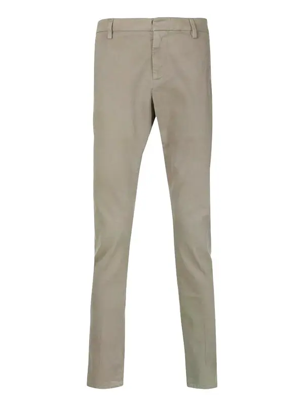 DONDUP Slim-fit Chino Trousers - Grey