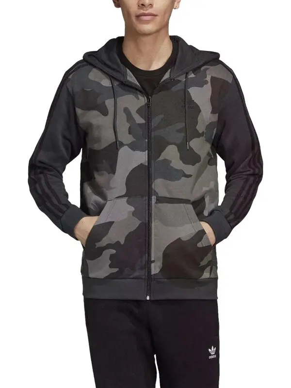 Adidas Full-zip Hoodie - Grey