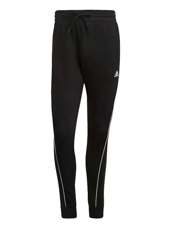 Adidas Essentials Logo Track Pants - Black