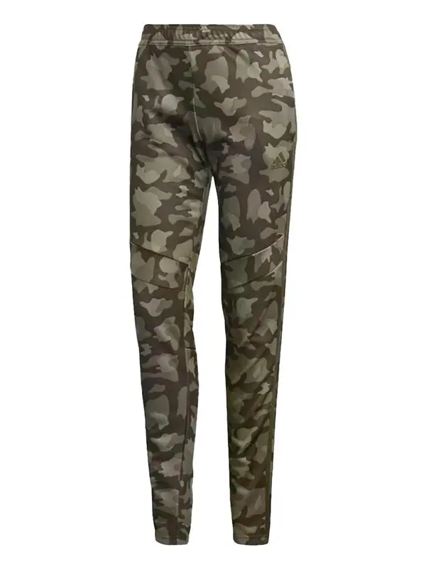 Adidas Camouflage-print Track Pants - Green