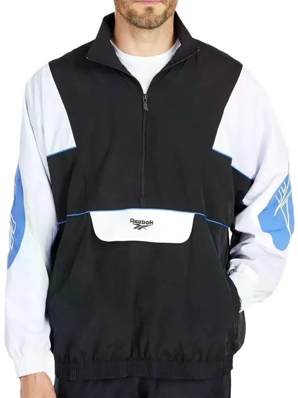 REEBOK Half Zip Sweatshirt - Black