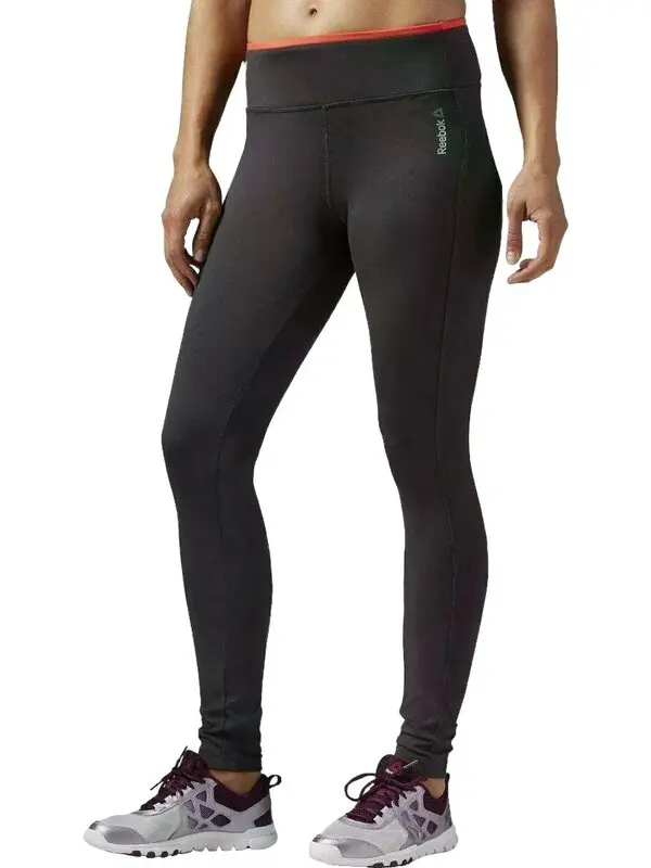 REEBOK Logo-detail Leggings - Grey