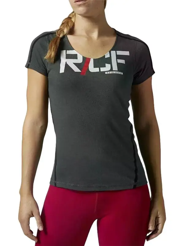 REEBOK Short Sleeve Crossfit T-shirt - Grey