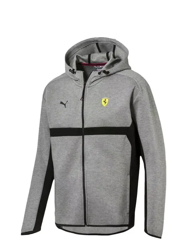 PUMA Scuderia Ferrari Zip Hoodie - Grey