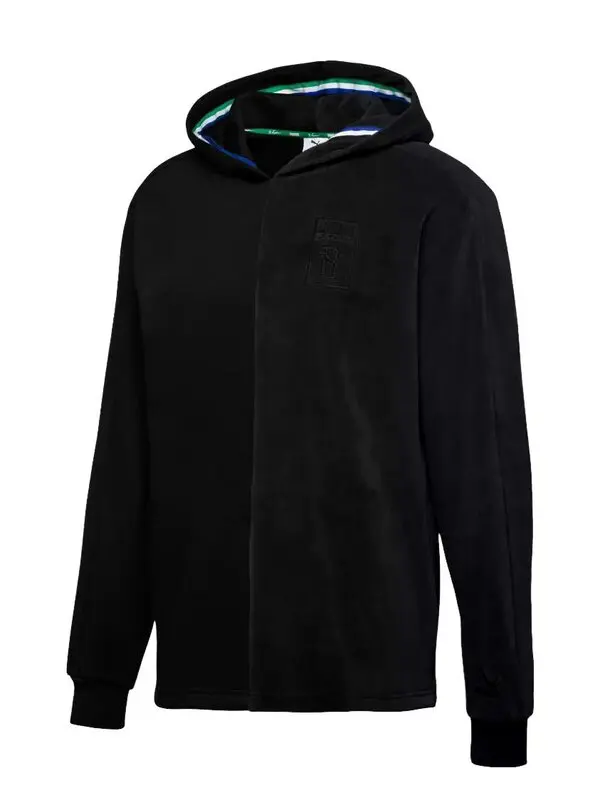 PUMA Zip-fastening Hoodie - Black