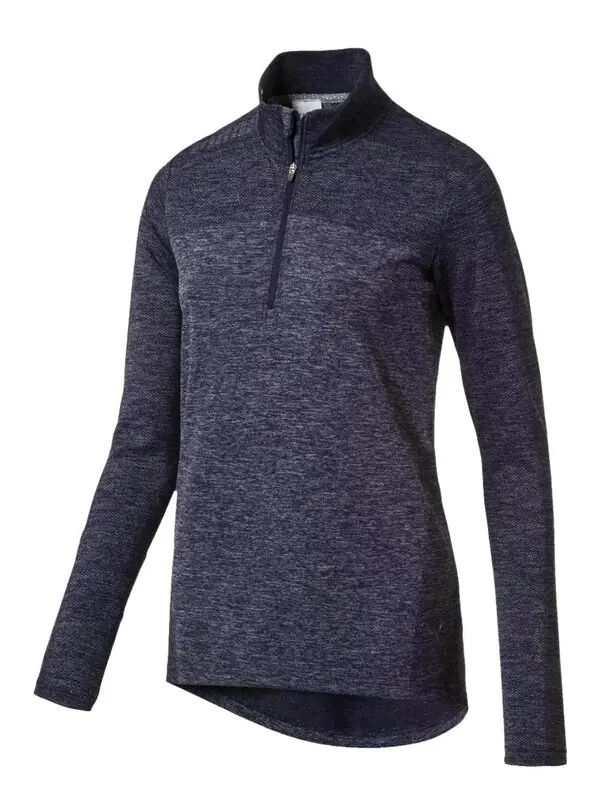 PUMA Evoknit Seamless 1/4 Zip-up Jacket - Blue