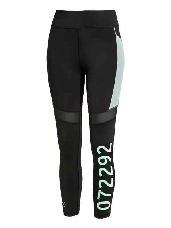 PUMA X Selena Gomez Number-print Leggings - Black