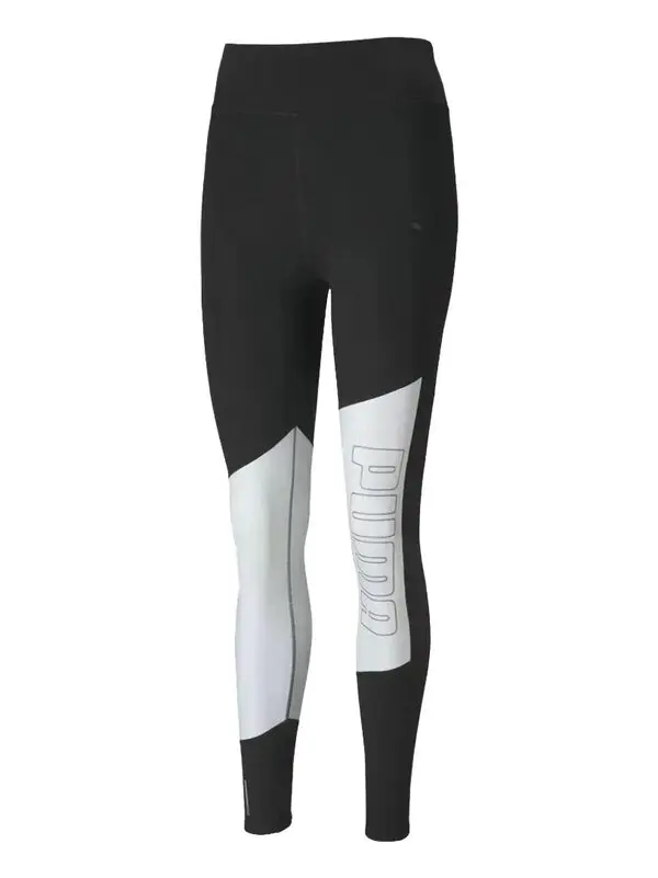 PUMA Logo-graphic Leggings - Black