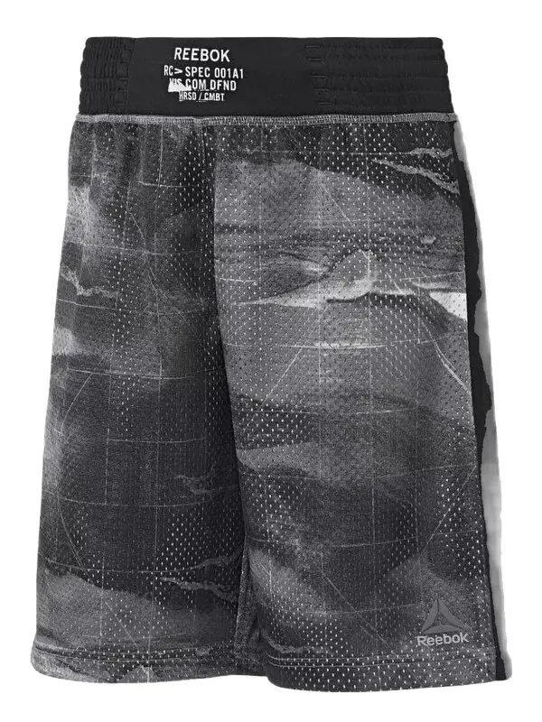 REEBOK Combat Prime Boxing Shorts - Grey