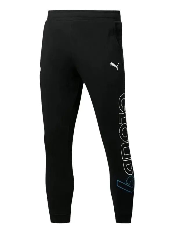 PUMA Logo-detail Track Pants - Black