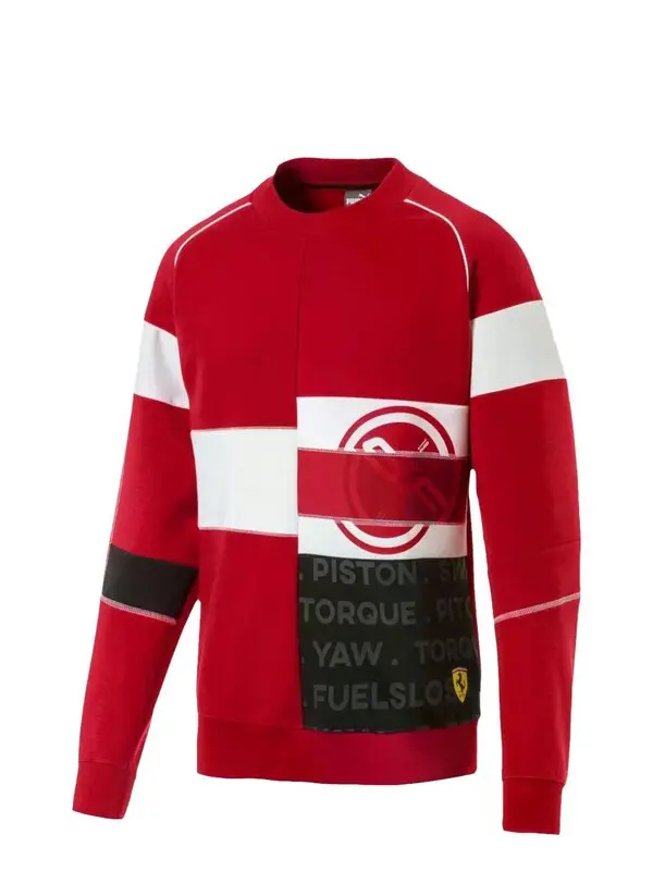 PUMA Crew-neck Sweatshirt - Red