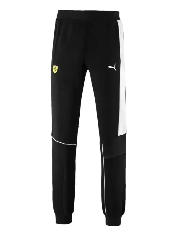 PUMA X Ferrari Strip-detail Track Pants - Black