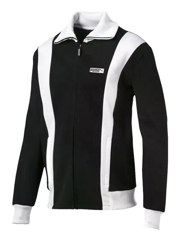 PUMA Iconic T7 Spezial Ribbed Hem Jacket - Black
