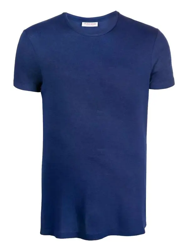 Orlebar Brown Plain Cotton-modal T-shirt - Blue