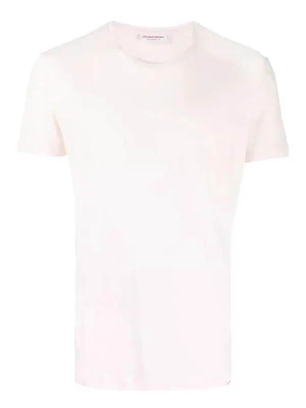 Orlebar Brown Short-sleeve Cotton T-shirt - Pink