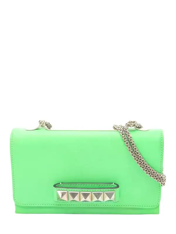 Valentino Garavani 2000s Leather Shoulder Bag - Green