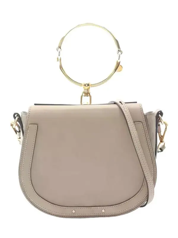 Chloé 2000s Medium Nile Bracelet Leather Handbag - Neutrals