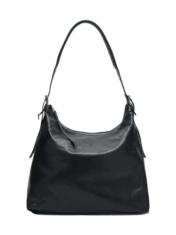 LEMAIRE Buckle-strap Shoulder Bag - Blue