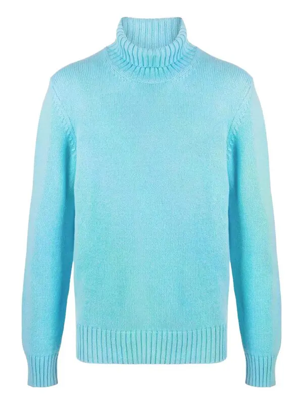Orlebar Brown Verdon Roll-neck Jumper - Blue