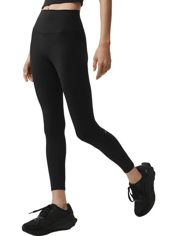 Alo Yoga Softsculpt High-waist 7/8 Legging - Black