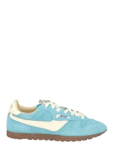 AUTRY Low-top Suede Sneakers - Turquoise