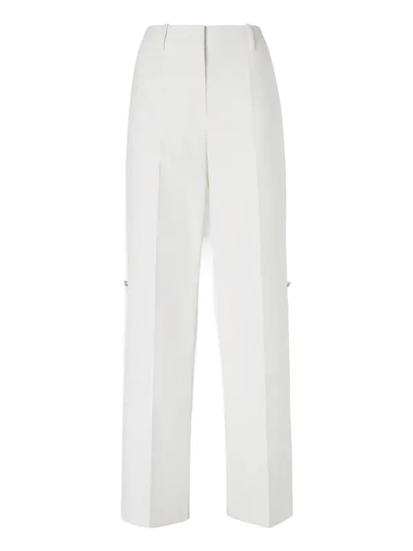 Fendi Technical Canvas Trousers - White