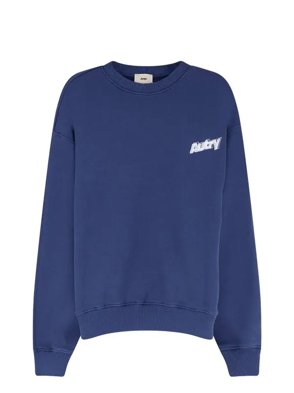 AUTRY Cotton-blend Sweatshirt - Blue