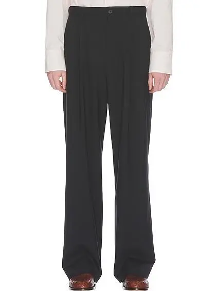 THE ROW Thom Pant - Black