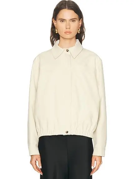 Loulou De Saison Drew Windbreaker Jacket - Beige