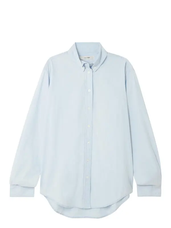 FRAME The Heritage Cotton Shirt - Blue