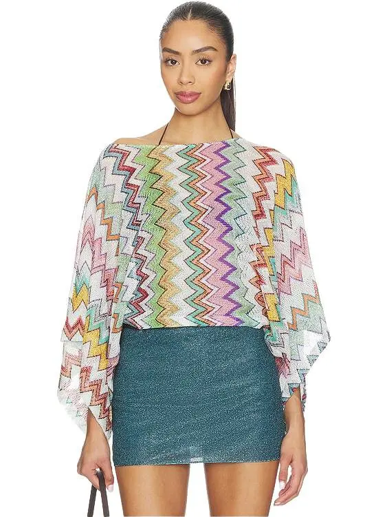 Missoni Top - Multicolor With White Base