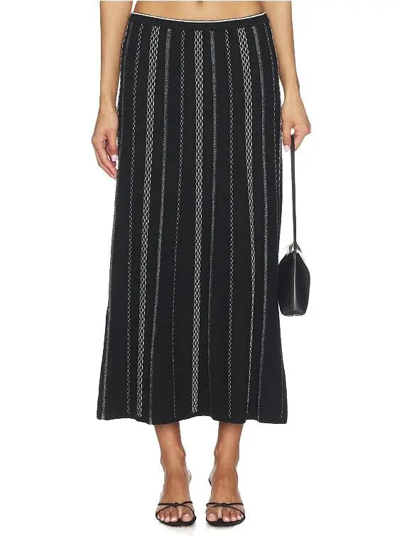 Proenza Schouler White Label Proenza Schouler Morena Skirt - Black & White