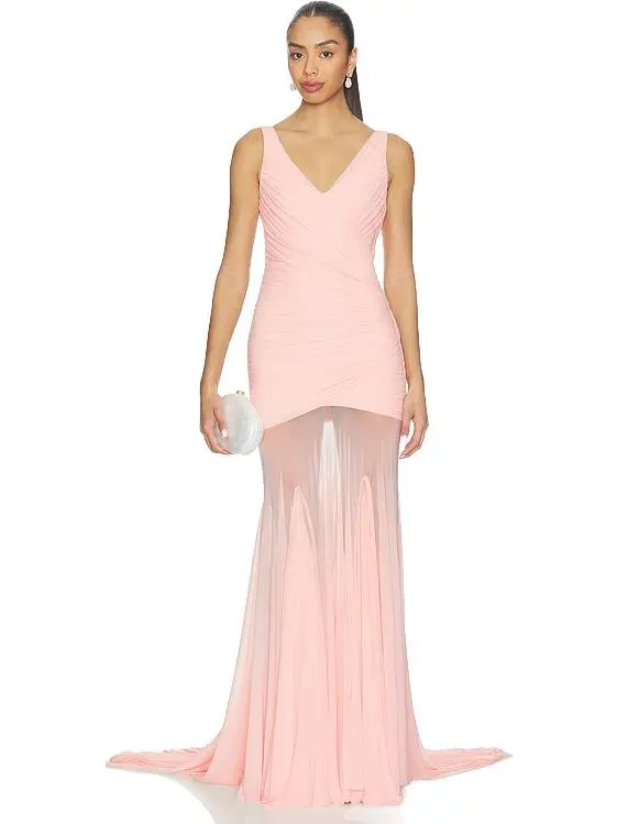 DEME BY GABRIELLA Nola Dress - Baby Pink