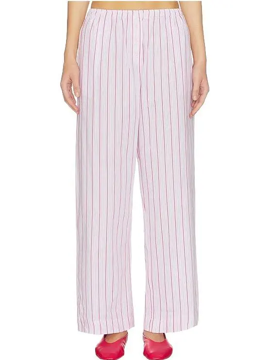 Faithfull The Brand Paloma Pant - Fiori Stripe Palazzo