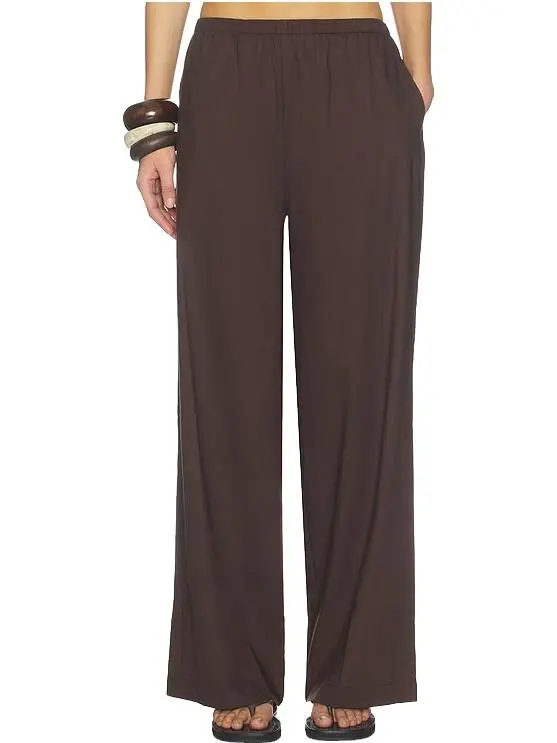 Faithfull The Brand Sabine Pants - Espresso