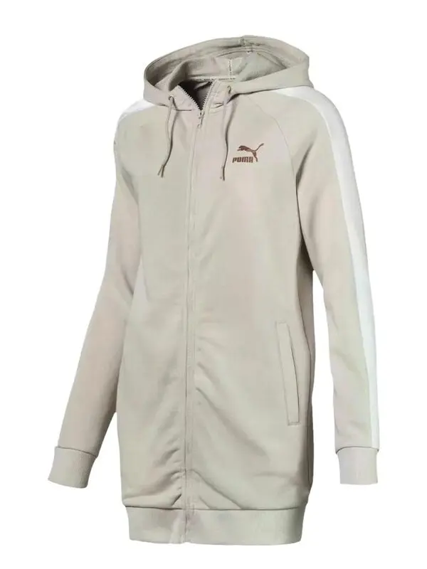 PUMA Artica T7 Zip-up Hoodie - Neutrals