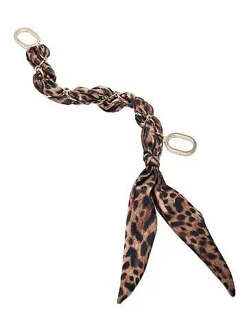 Victoria's Secret Layered Chain Bag Charm - Print