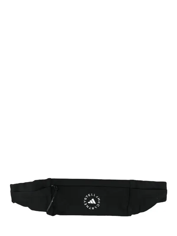 Adidas By Stella McCartney Logo-detail Run Belt Bag - Black