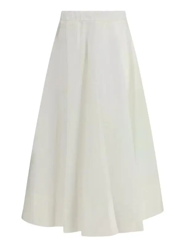 CRUNA Elasticated-waist Skirt - Neutrals