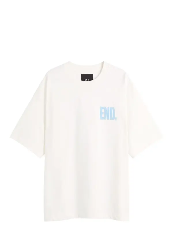 END. Milano Creed T-shirt - Ecru