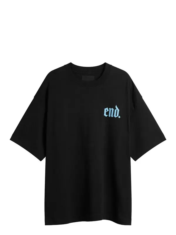 END. Milano Sculpture T-shirt - Black