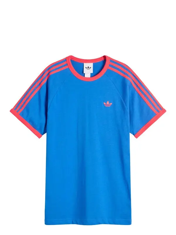Adidas 3 Stripe T-shirt - Blue