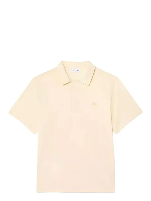 Lacoste Short-sleeve Logo Polo Shirt - Neutrals