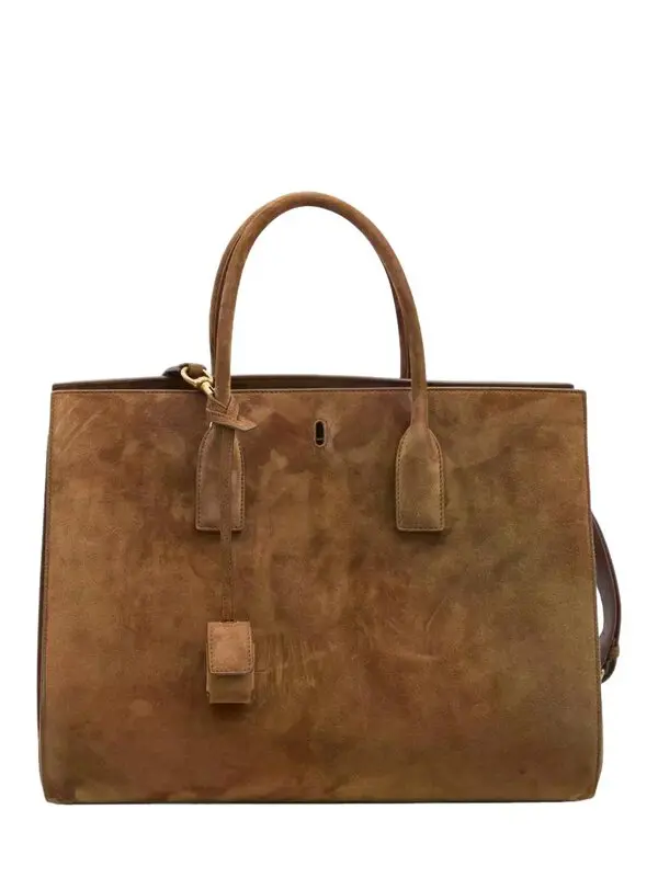 Saint Laurent Small Sac De Jour Tote Bag - Brown